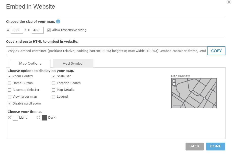 Track David Blodgett's End Table via Embedded Web Maps